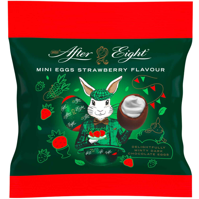 Nestlé After Eight Mini Eggs Stawberry Easter Eggs 90g / 3.17 oz