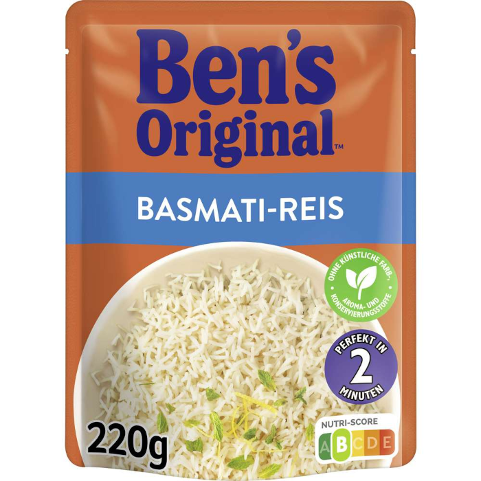 BEN'S ORIGINAL™ Express Rice Basmati Rice 220g