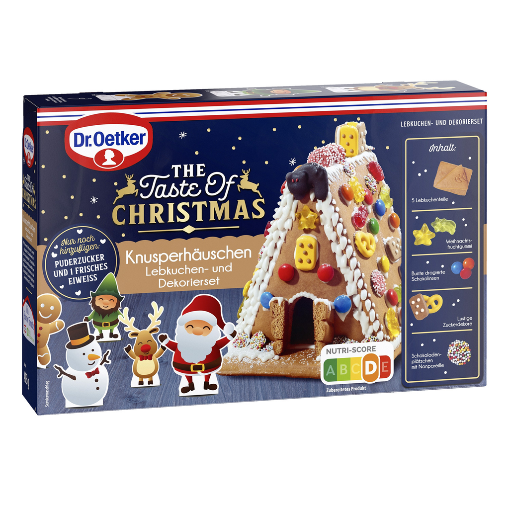 Dr. Oetker The Taste of Christmas crispy house gingerbread house 403g
