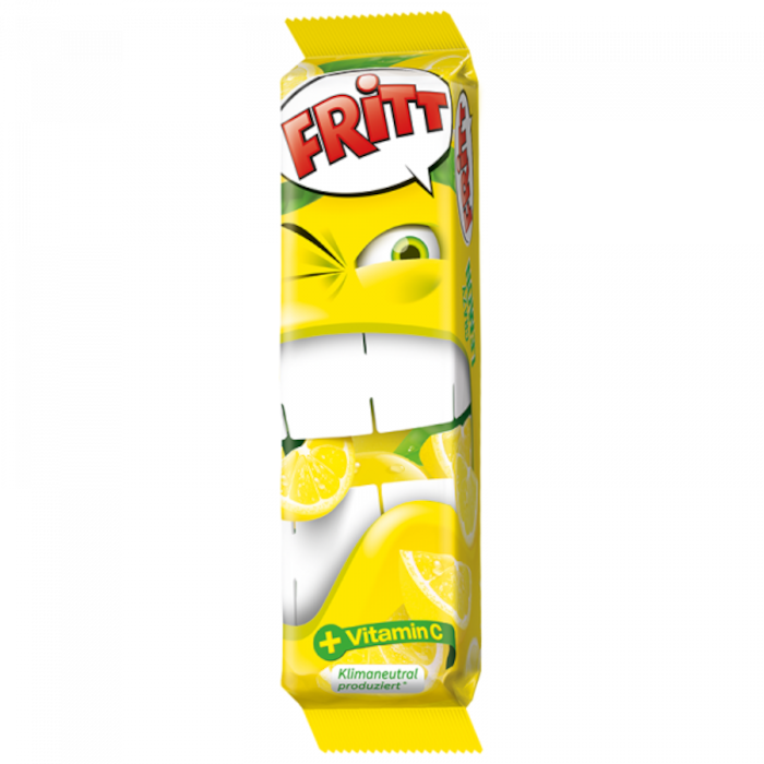 FRITT Lemon Chewing Candy Strips 70g / 2.46oz