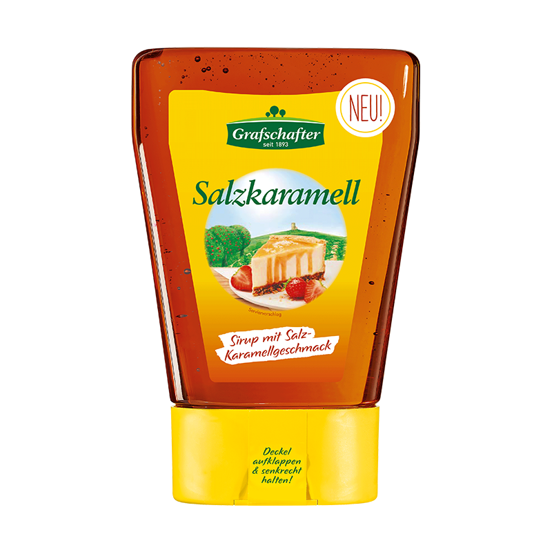Grafschafter Salted Caramel Syrup 500g / 17.63oz