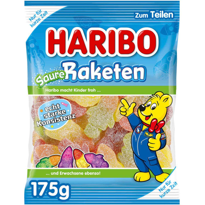 HARIBO Sour Rockets fruit gum 175g
