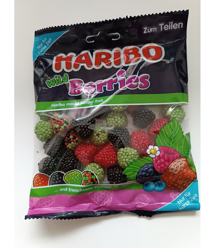 HARIBO Wild Berries Jelly with Nonpareil 175g