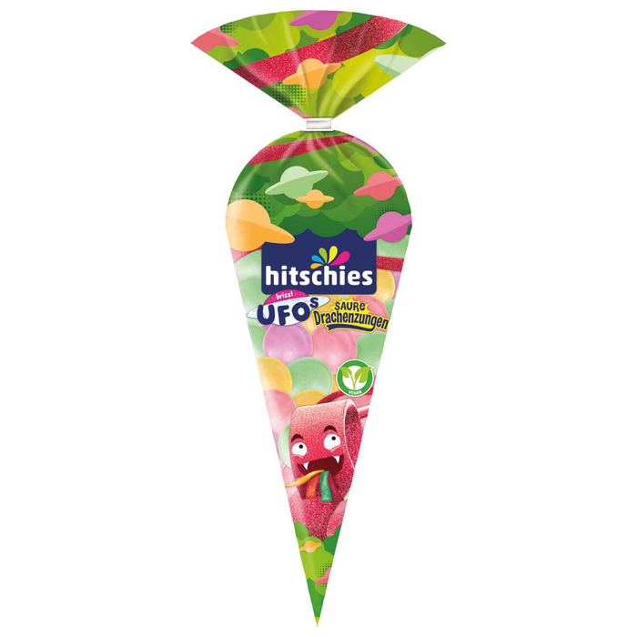 hitschies brizzl Ufos Saure Drachenzungen 75g / 2.64oz
