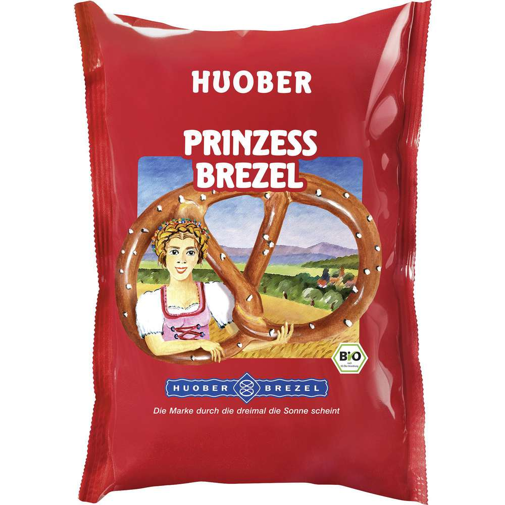 Huober Princess Pretzels Organic 125g / 4.4oz