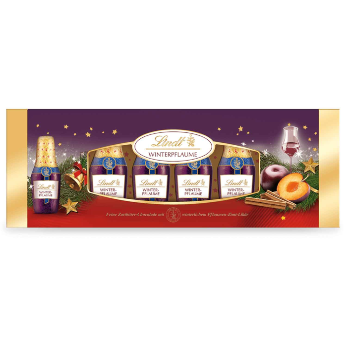 Lindt Winter Plum Chocolate Bottle 131g / 4.62oz