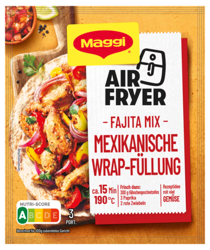 Maggi Mix voor Airfryer Fajita 27g / 0,92oz