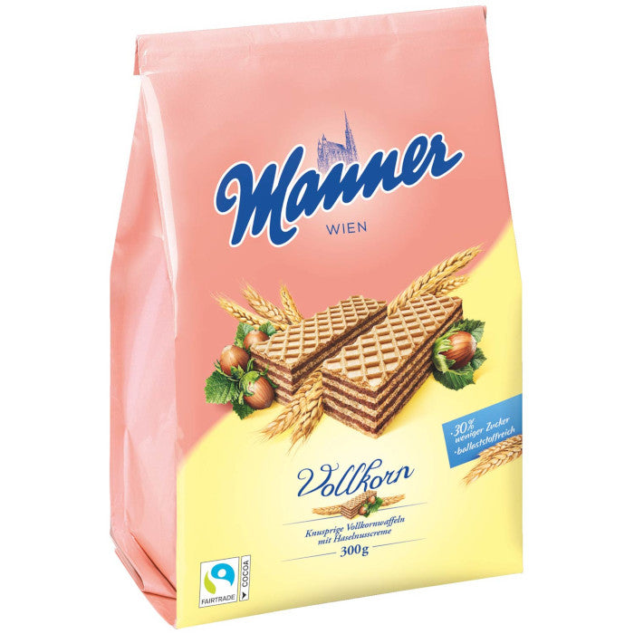 Manner Vollkorn Neapolitaner Waffeln 300g / 10.58oz – Brands of Germany