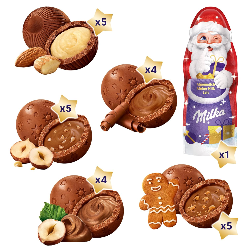 Milka Advent Magic Advent Calendar 238g / 8.39oz
