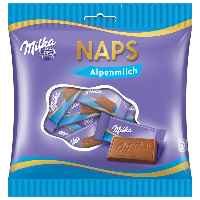Milka Naps Mix mini chocolate bars 138g / 4.86oz