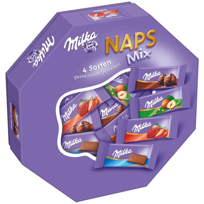 Milka Naps Mix mini chocolate bars 138g / 4.86oz