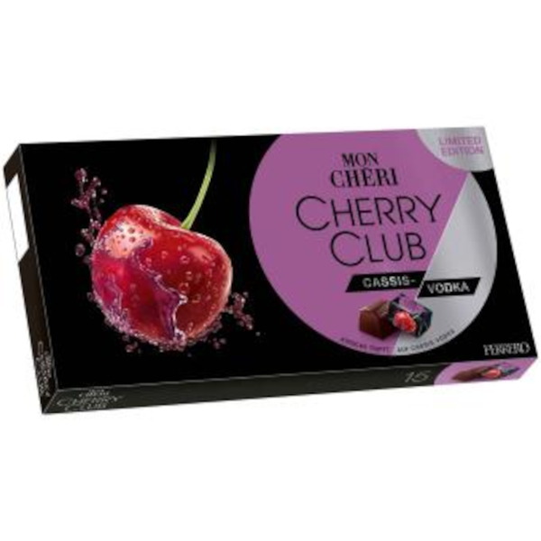 Ferrero Mon Chéri Cherry Club Cassis-Vodka 15 Stück 157g