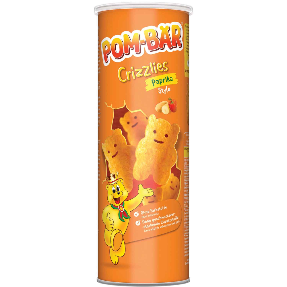 funny-frisch Pom-Bear Crizzlies Paprika Style 150g