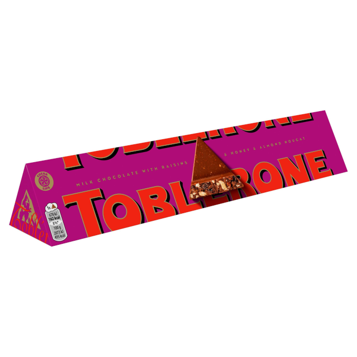 Toblerone Chocolate con Leche Frutas y Nueces 100g / 3.53 oz – Brands of Germany