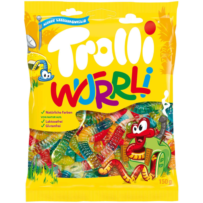 Trolli Wurrli fruit gum 150g