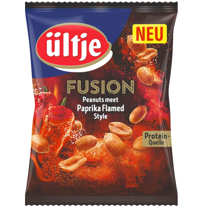 ültje Fusion Peanuts Paprika Flamed Style 150g / 5.29oz – Brands of Germany
