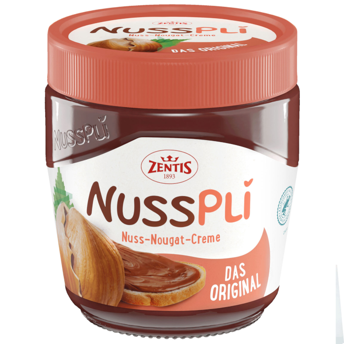 Zentis Nusspli The Original Nut Nougat Cream 400g / 14.1oz