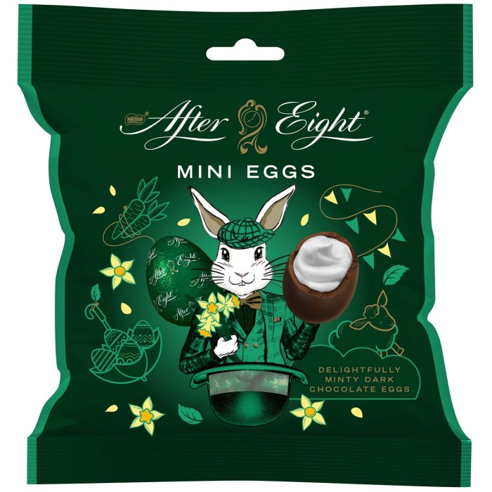Nestlé After Eight Mini Eggs Chocolate Easter Eggs 90g / 3.17 oz