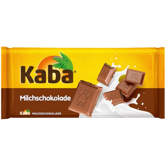 Kaba milk chocolate 100g / 3.52 oz