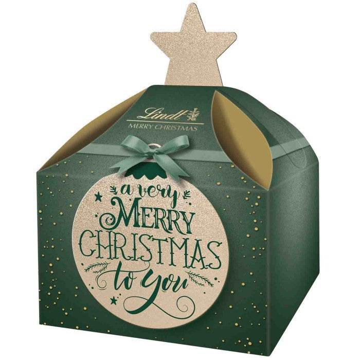 Lindt calligraphy cube Christmas gift 58g / 2.04 oz