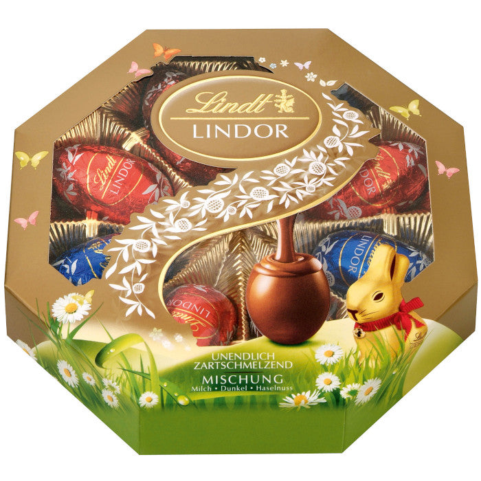 Lindt Lindor mixture Easter eggs cassette 144g / 5.07 oz