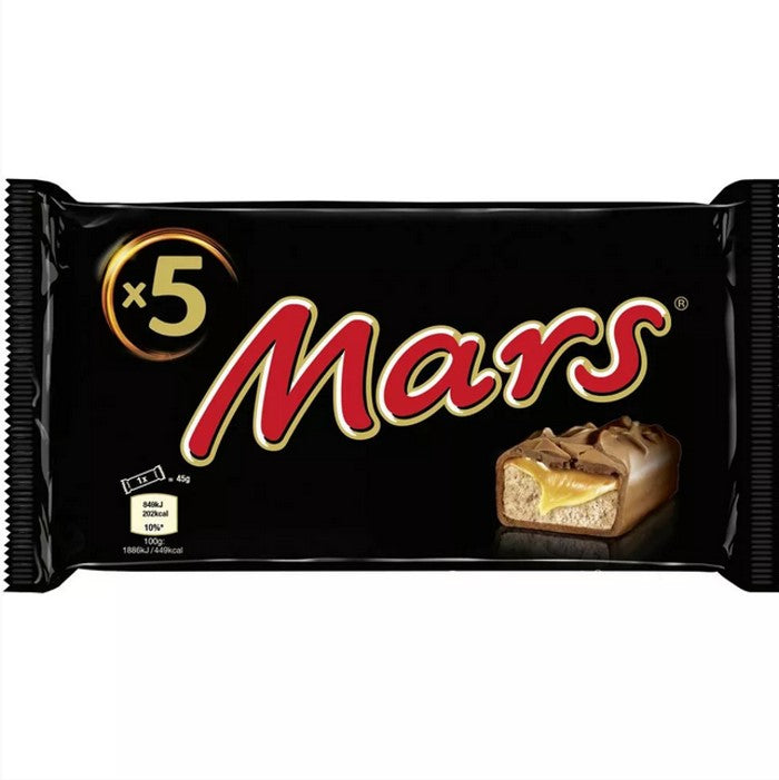 Mars chocolate caramel bar 5 pieces