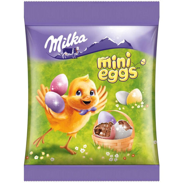 Milka Mini Eggs Dragée Alpine Milk Chocolate 100g / 3.52 oz