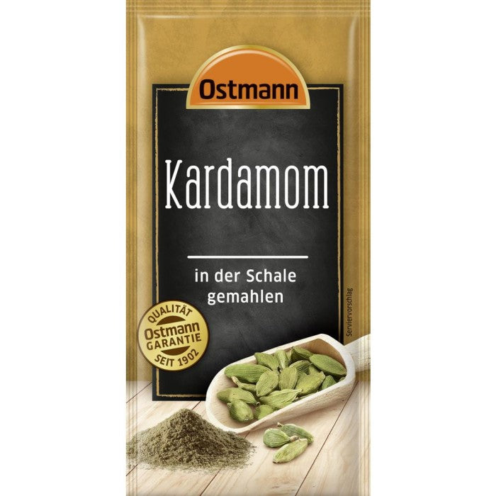 Ostmann cardamom in the bowl ground 7.5g bag