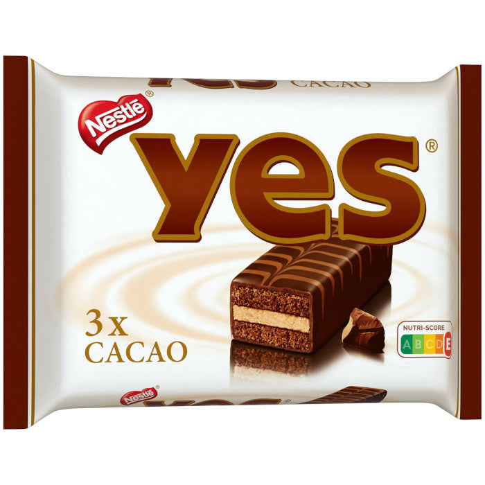 Nestlé Yes Cake Bar Cacao 3 pieces 96g / 3.38oz